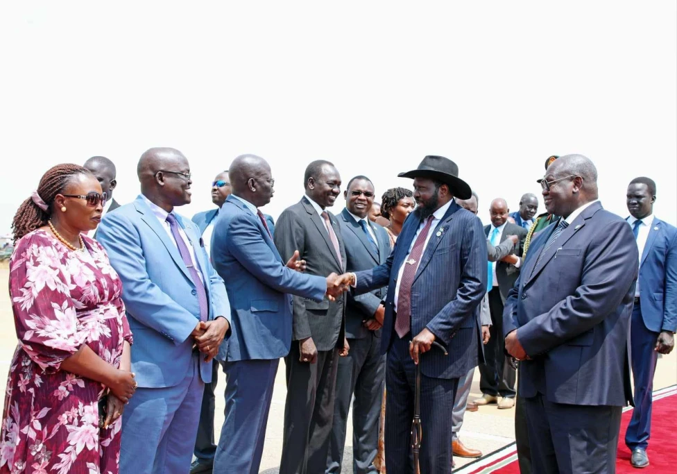 Kiir returns from Addis Ababa - The Radio Community