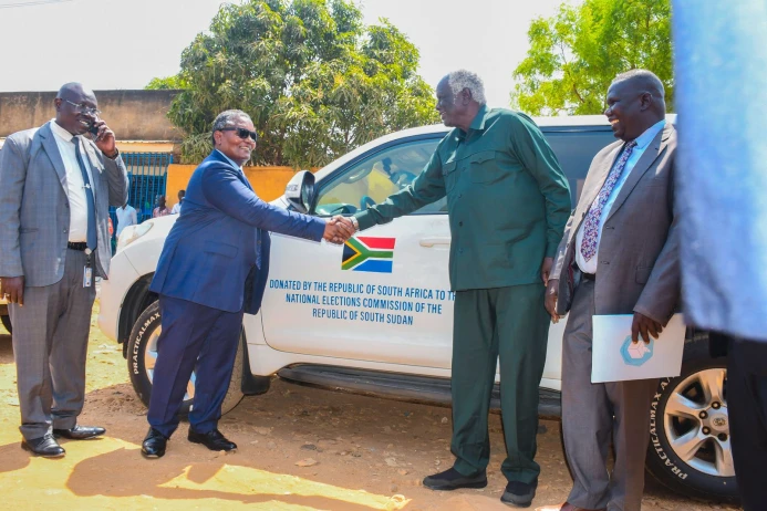 South Africa donates vehicle to election commission - The Radio Community