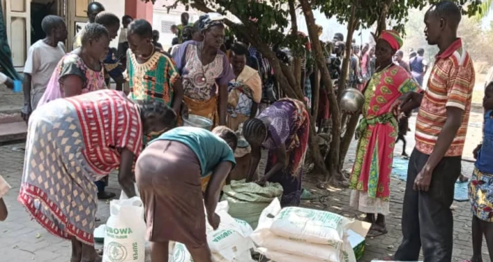 Magwi IDPs get food aid - The Radio Community