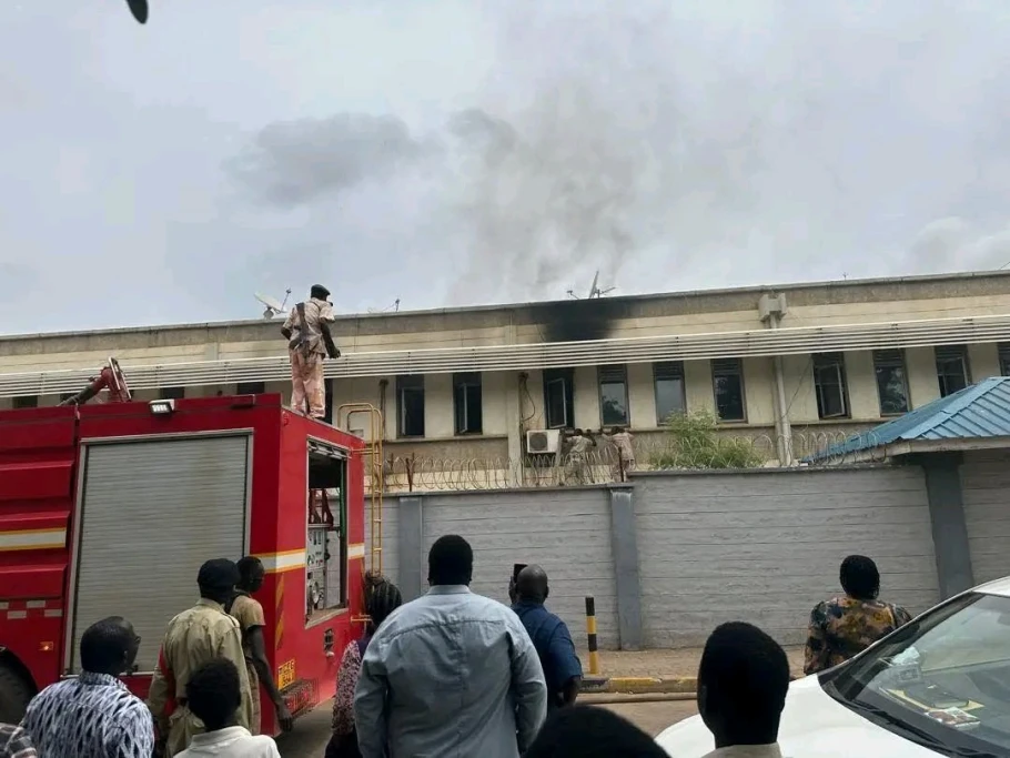 Fire outbreak at Land Ministry leaves files safe - The Radio Community