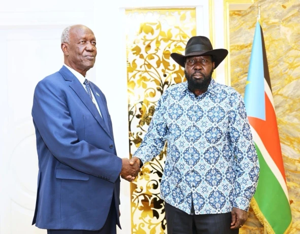 Kuol Manyang updates Kiir on NTC’s significant progress - The Radio ...