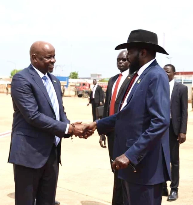 Kiir returns to Juba from UAE - The Radio Community